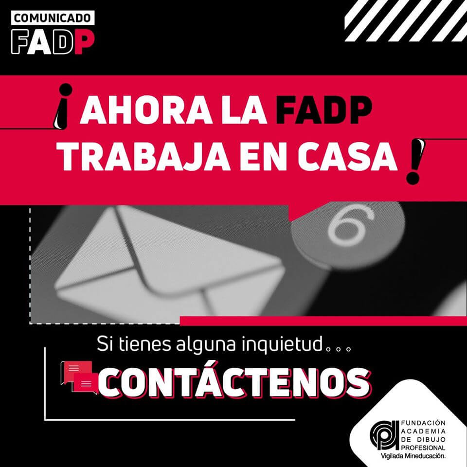 La FADP trabaja en casa - Fundación Academia de Dibujo Profesional