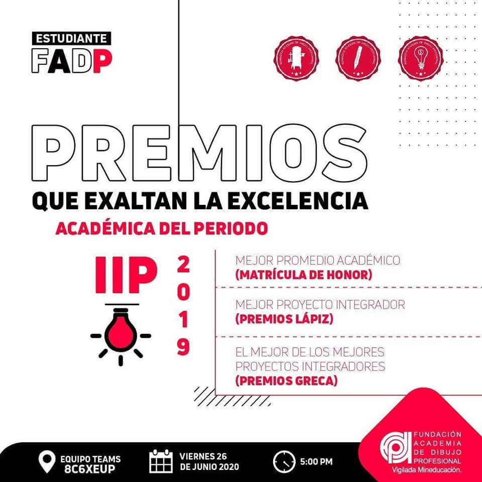 Premios FADP IP-2020 - Fundación Academia de Dibujo Profesional