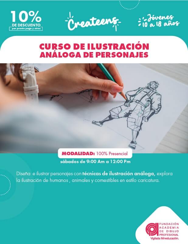 Curso de Ilustración Análoga de Personajes (Encontrando mi propio ...