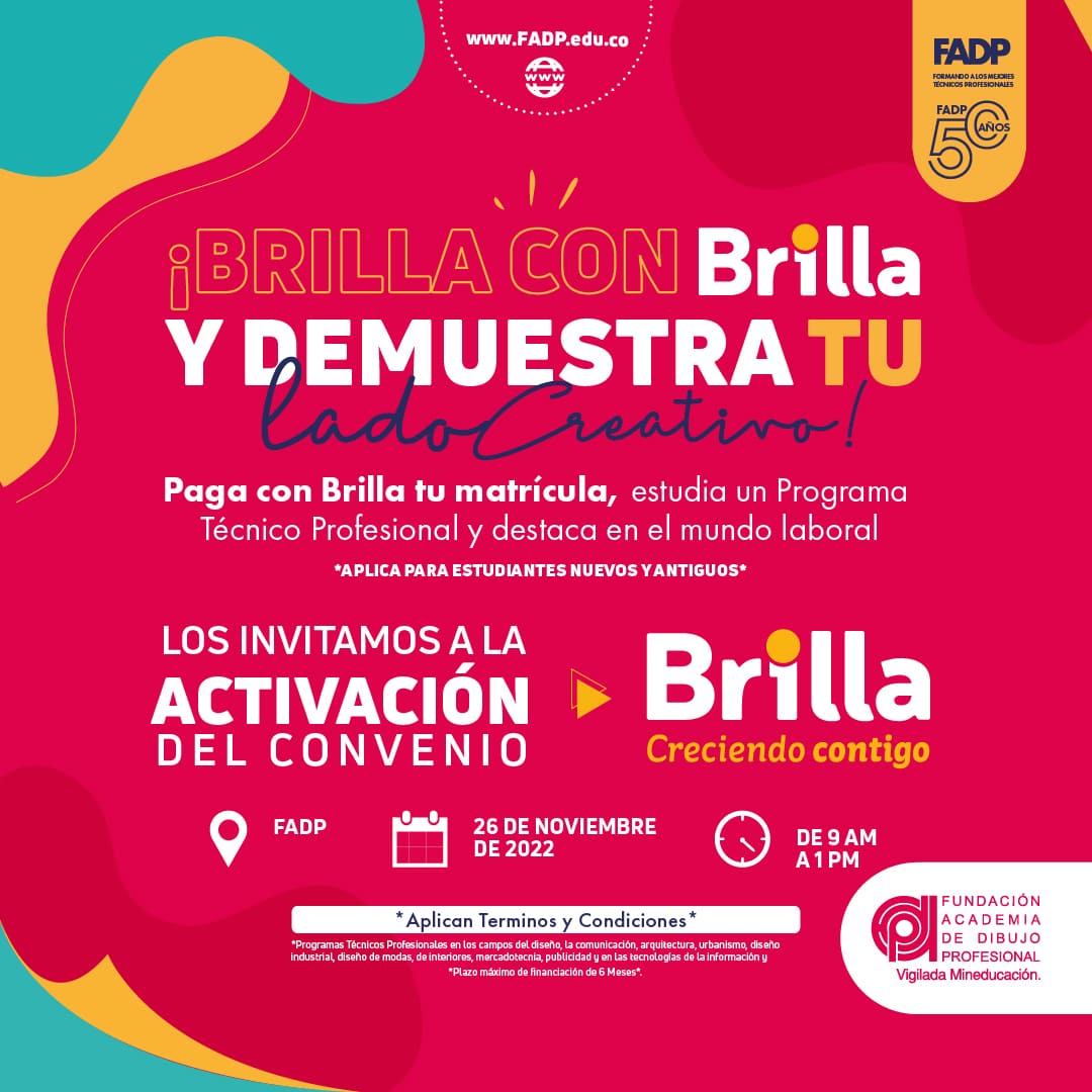 Activación Convenio Brilla – Brila con Brilla y la FADP - Fundación ...
