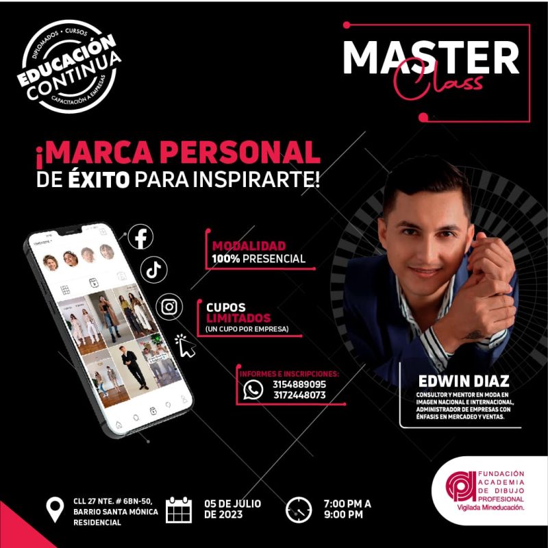 MasterClass Marca Personal - Fundación Academia de Dibujo Profesional