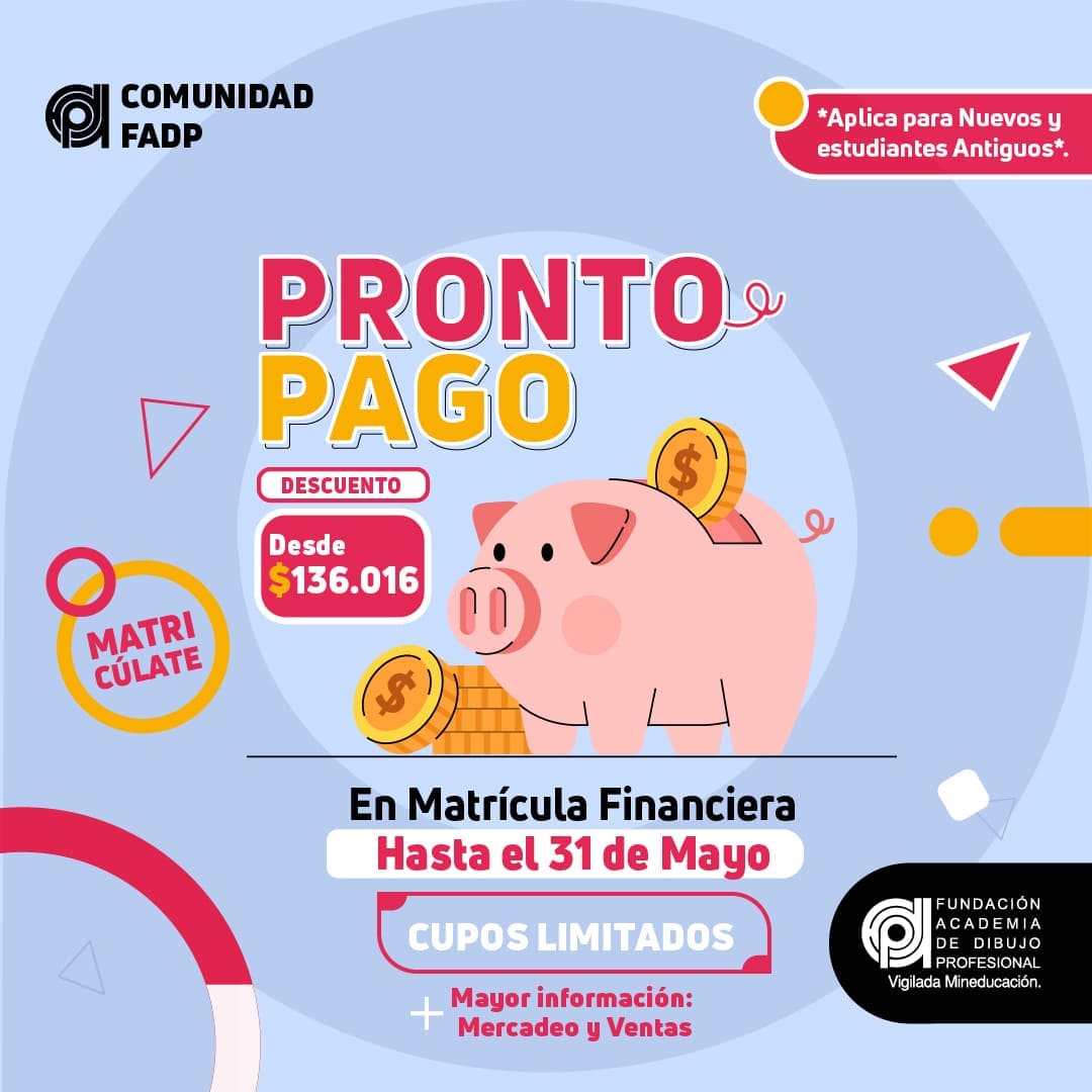Pronto Pago - Fundación Academia de Dibujo Profesional
