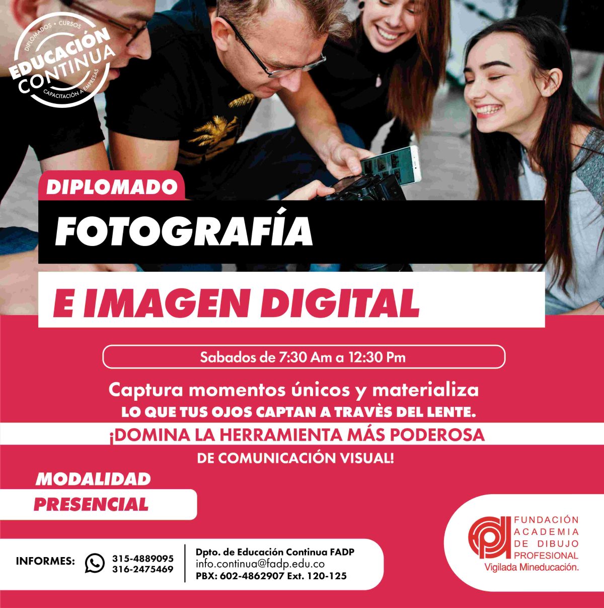 Diplomado en Fotografía e Imagen Digital - Fundación Academia de Dibujo ...