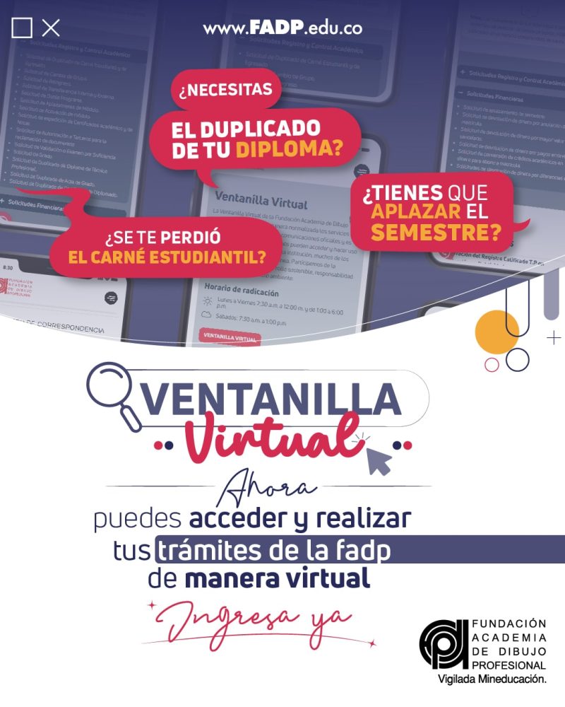 Ventanilla Virtual - Fundación Academia de Dibujo Profesional
