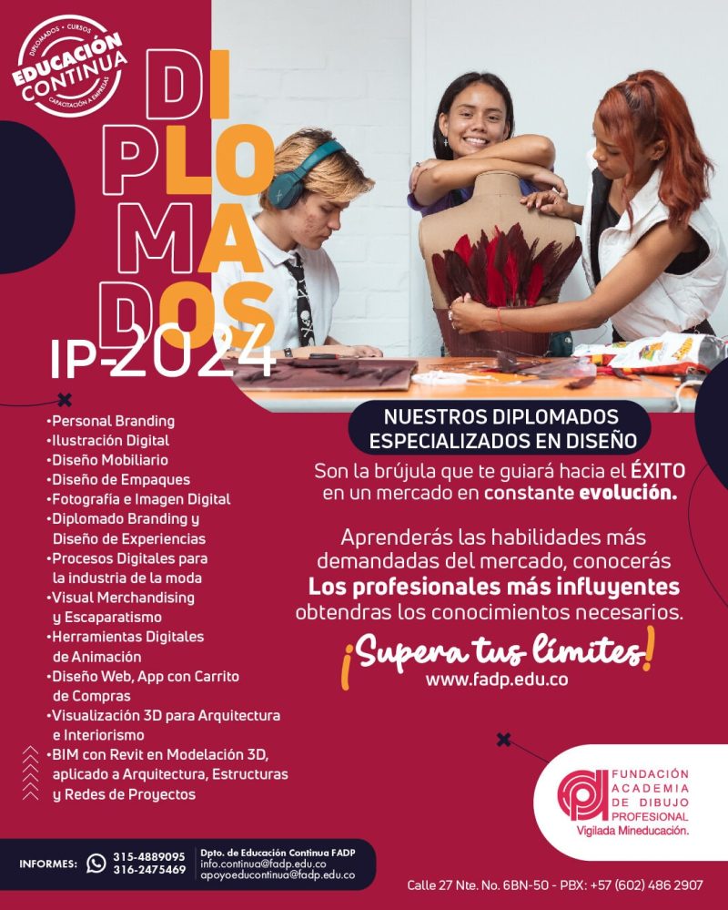 Diplomados IP 2024 - Fundación Academia de Dibujo Profesional