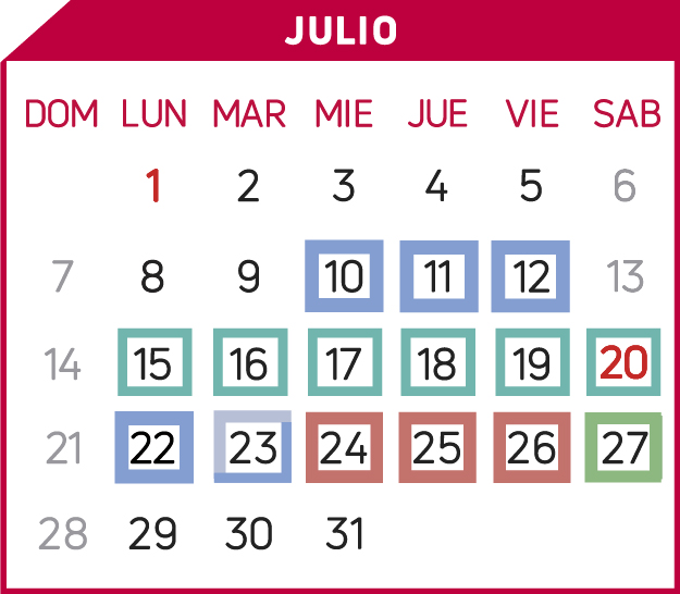 Calendario Académico - Fundación Academia de Dibujo Profesional